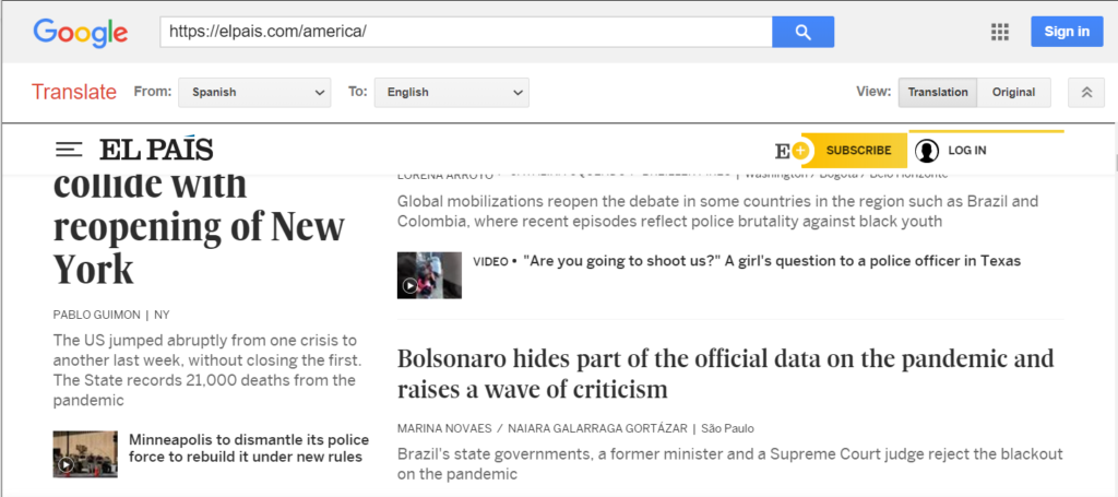 How to translate a page? How to translate a web page?
